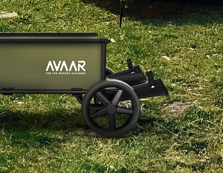 Go anywhere series - Avaar utility cart - Black